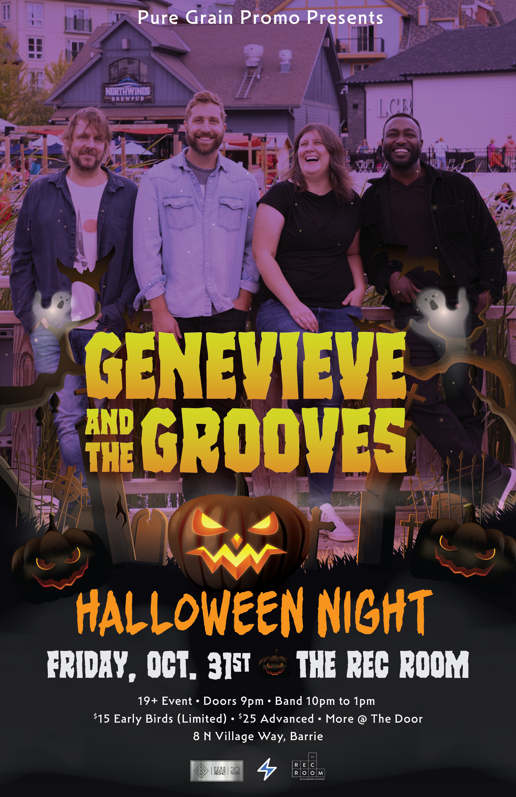 Halloween with Gen & The Grooves - LiveBarrie